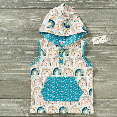 Rainbow Sloth Boy Shirt – Emerald Waves Boutique